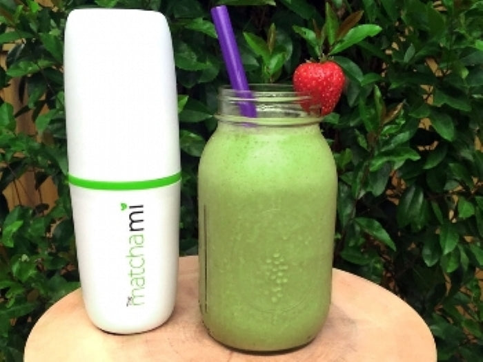 Coconut Vanilla Matchami Smoothie Recipe | Teami