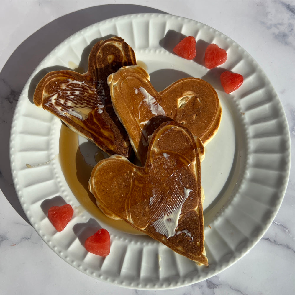 Heart Pancakes | Teami Blends