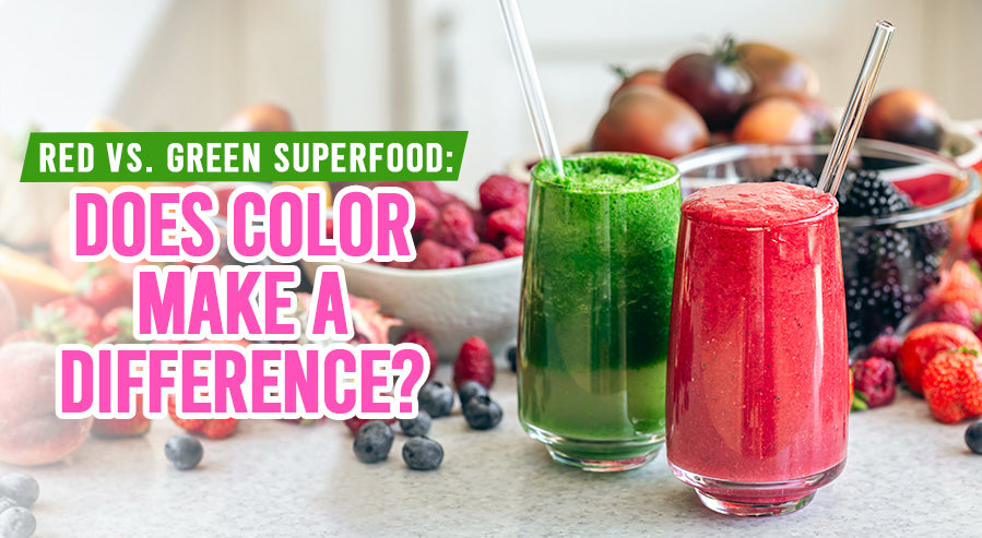 Red vs. Green Superfood: Does Color Make a Difference?