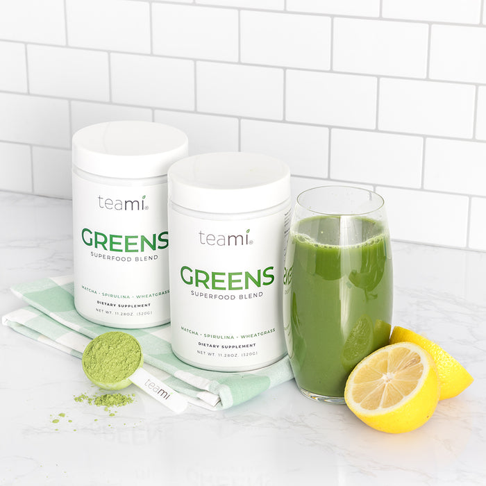 Teami Greens Superfood Powder, 16 Superfoods In One Scoop