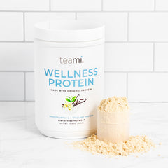 Teami Plant-Based Wellness Protein, Smooth Vanilla