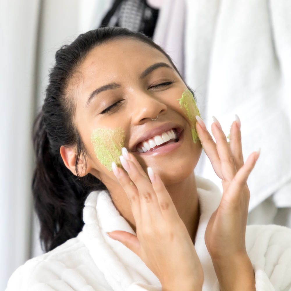 Teami Green Tea Facial Scrub, Hydrate, Exfoliate, & Moisturize