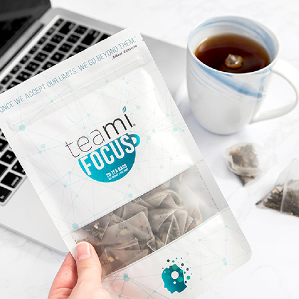 Teami Focus Tea Blend, Natural & Organic Tea to Improve Memory