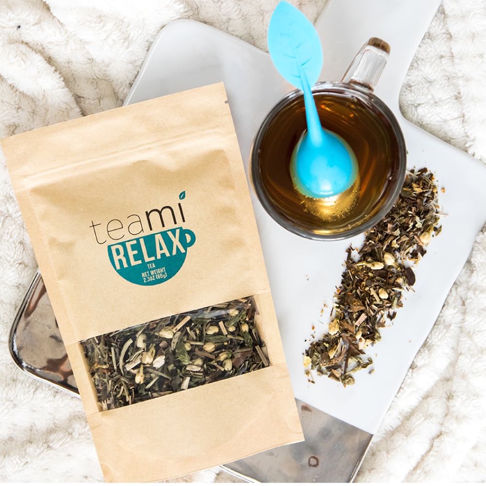 Teami Relax Tea - Chamomile, Lavender & Lemon Grass Blend