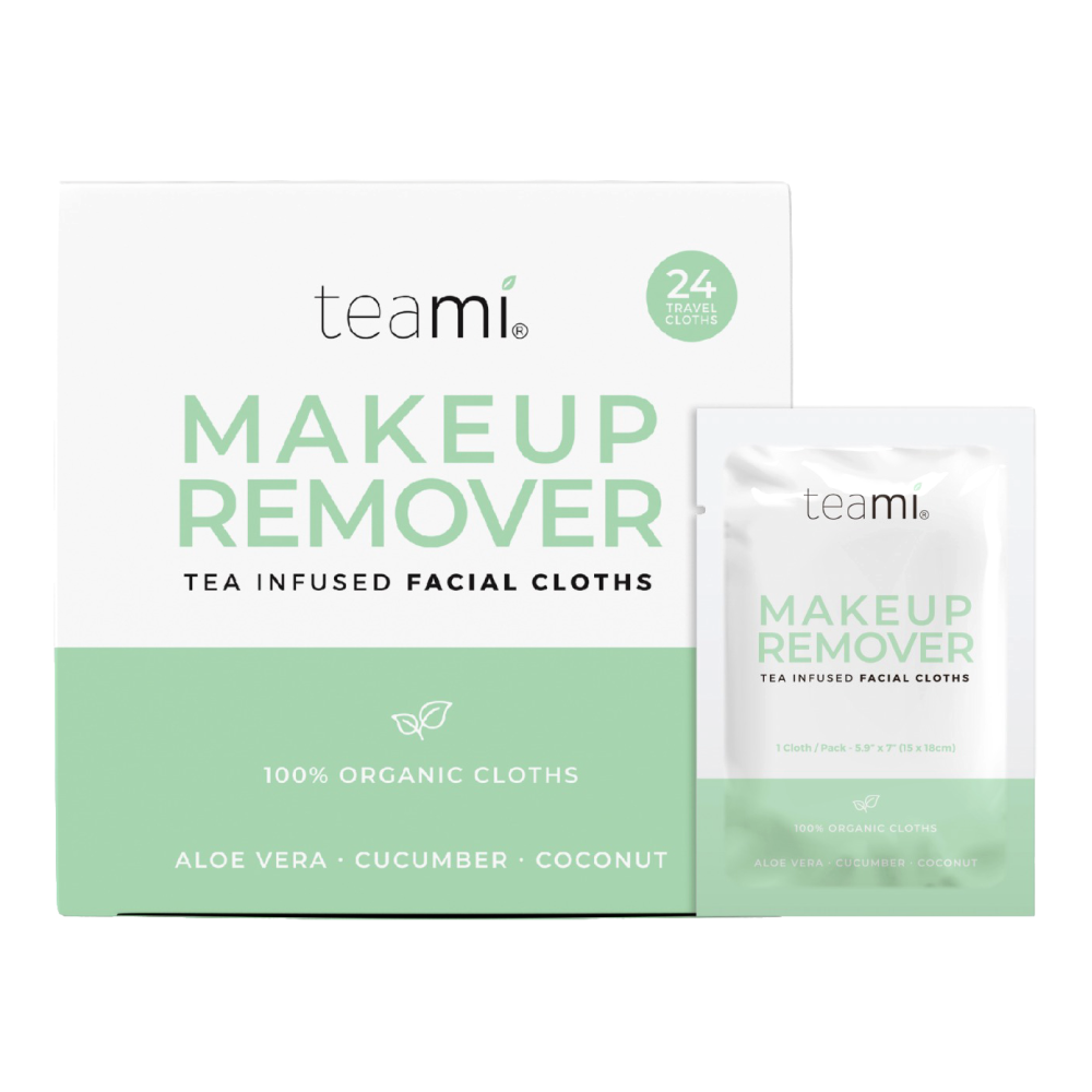 Makeup Remover Cloth - Teami Tea Infused Facial Cloths